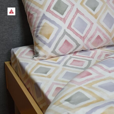 Posteljina saten pastel boje | Deltateks online