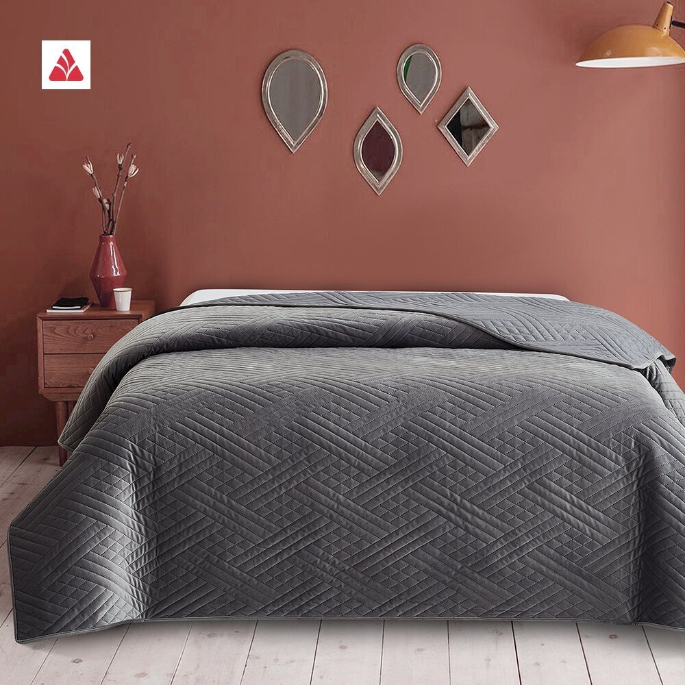 Letnji prekrivač u sivoj boji | Deltateks online